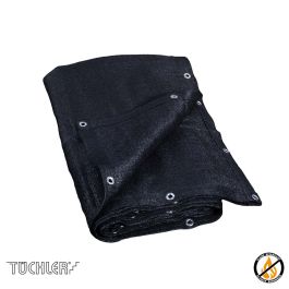 Privacy screen CONSTRUCTION FENCE COVER made of SCAFFOLDING NET OPEN AIR